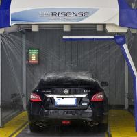 China Risense Touch Free Touchless Contactless Brushless Laser 360 Car Wash Machine Price with air Dryer for sale