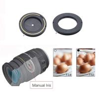 China Adjustable Stainless Steel Manual Iris Aperture with 10 Blades for Precise 1mm to 11mm Control in Photography for sale