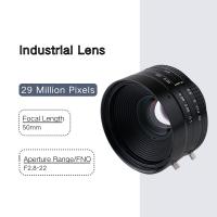 China 29MP Large Format Machine Vision Lens F Mount Industrial Camera Lens 0.2% Distortion for sale