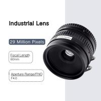 China 29MP Resolution 60mm EFL F4.0 Aperture Machine Vision Lens with Fixed F-mount for Industrial Applications for sale