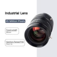 China 65MP Resolution 90mm EFL 4320mm FOV Machine Vision Lens with F Mount for Industrial Applications for sale