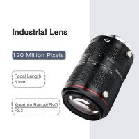 China 120MP 50mm EFL F3.3 FNO Vision Inspection Lenses Large Format For Industrial Machine for sale