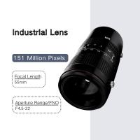 China 151MP Ultra Large Format M72 Mount Machine Vision Lens 55mm F4.5-F22 Φ67mm Image Circle ≤0.05% Distortion Industrial Measurement Lens for sale