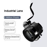 China 25mm F1.4~F16 Auto Focus Motorized Machine Vision Lens 5MP 2/3