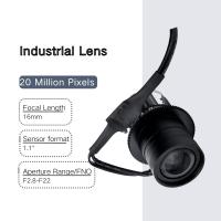 China 20MP Resolution 16mm Focal Length C-Mount Machine Vision Lens with Beam Modulation for Industrial Applications for sale