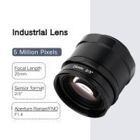 China C Mount Industrial Machine Vision Lens 5MP 25mm Focal Length For Precision Imaging for sale