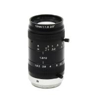 China 10MP Resolution 12mm Focal Length F1.8 Aperture C-Mount Machine Vision Lens for Industrial Applications for sale