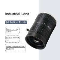 China 20MP Resolution 12mm Focal Length F2.8 Aperture C-Mount Industrial Machine Vision Lens for sale