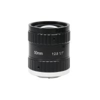 China 20MP Resolution 50mm Focal Length F2.8 Aperture C-Mount Fixed Focus Machine Vision Lens for Industrial Applications for sale