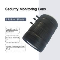 China F1.6 3X Manual Zoom Manual Iris IR CCTV Surveillance Lens 8MP 1 Inch Large Full Format for sale