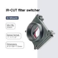 China C Mount IR Cut Filter Wavelength Pass Switcher Day Night Mechanical IR-Cut Switch for 1