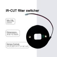 China 32mm X 5.75mm M12 Mount Day Night IR Cut Filter Switcher For Camera Wavelength Pass for sale