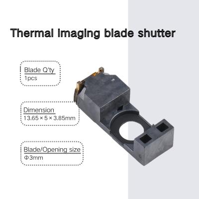 China 100ms IR Thermal Imaging Blade Shutter Small Size Precision Optical Calibration for sale