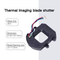 China High Speed Optical IR Thermal Imaging Blade Shutter with 500,000 Cycle Durability and Compact Design for sale