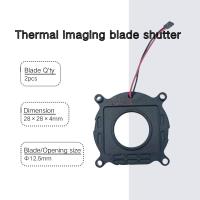 China Customized 2 Blades IR Thermal Imaging Shutter High Speed 200ms Optical Shutter Module for sale