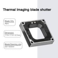 China 4 Blades 40ms Speed IR Thermal Shutter Window Type for Infrared Thermal Cameras for sale