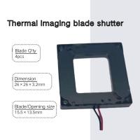 China Precision 4 Blade 50ms IR Thermal Imaging Shutter Fast Response For IR Thermometer for sale