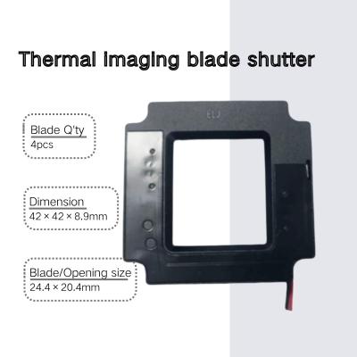 China 4 Blades Micro Infrared Shutter for UAV Drone Payloads and Aerial Inspection for sale