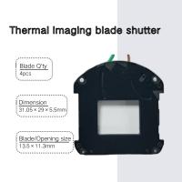 China 4 Blades IR Blade Shutter with 50ms Speed and 500 000CS Durability for Thermal Imaging for sale