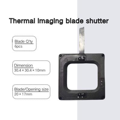 China Optical IR Thermal Imaging Blade Shutter with 6 Blades, 50ms Speed, and 500,000 Cycles Durability for sale