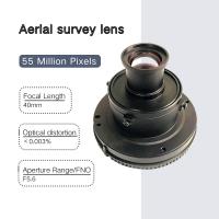 China 55MP Full Frame 40mm F5.6 SONY EX-E Mount Aerial Survey Lens Ultra Low Distortion <0.003% 42.5g Lightweight UAV Drone Mapping Camera Lens for sale