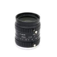 China 2MP Resolution 25mm Industrial Machine Vision Camera Lens F1.4 Aperture C Mount for sale