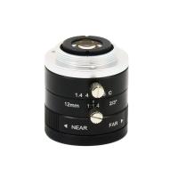 China 2MP F1.4 C Mount Industrial Camera Lens 12mm Focal Length With Beam Modulation for sale