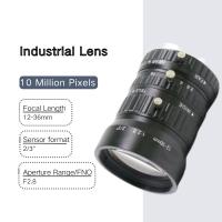 China 12~36mm Focal Length C Mount Industrial Lens 420~1000nm Wavelength for Machine Vision for sale