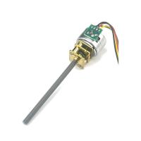 China 15mm 12V DC Lead Screw Stepper Motor with Precision Linear Motion and Metal Gearbox for sale