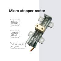 China 15mm 6V DC Linear Stepper Motor with Micro Lead Screw for High Precision Positioning for sale