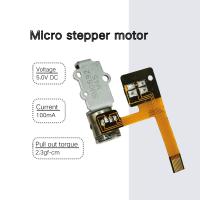 China Metal 8mm 5.0V DC Micro Stepping Stepper Motor With High Precision Positioning for sale
