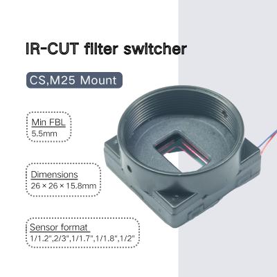 China OEM CS Mount IR Cut Switching Module Built In RFI Suppression For Surveillance Cameras for sale