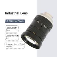 China 10MP Resolution C Mount Machine Vision Lens with 420-1000nm Spectral Range for sale