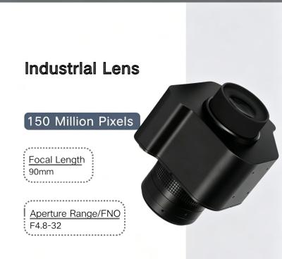 China 150MP 90mm EFL M72 Mount Machine Vision Lens for Industrial Large Format Use for sale