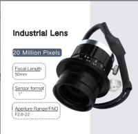 China 20MP Resolution 50mm Focal Length C-Mount Industrial Machine Vision Lens with Beam Modulation for sale