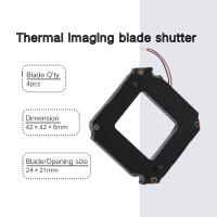 China IR Thermal Imaging Shutter with 100ms Response 42mm Square RoHS Compliant for Thermal Camera Module for sale