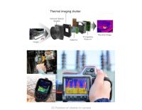 China IR Thermal Imaging Shutter 3.3V Bistable 50ms Response 1M Cycles Life Laser Engraved Base RoHS Compliant Industrial Grade for sale