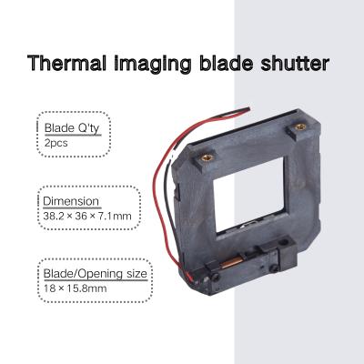 China IR Thermal Imaging Shutter Monostable 15 Ohm 3.3V Low Power RoHS Compliant 36mm Square for Handheld Thermal Camera for sale