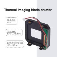 China Industrial Grade 3.3V DC Low Power Thermal Imaging Shutter 200k Cycles ‑40℃~+75℃ RoHS Compliant for sale