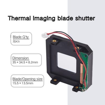 China Industrial Grade 3.3V DC Low Power Thermal Imaging Shutter 200k Cycles ‑40℃~+75℃ RoHS Compliant for sale