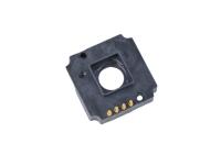 China 1‑Blade Thermal Imaging Shutter 19.2×19.2×6.35mm Aperture Φ6.4mm With Spring Pin Contacts for sale