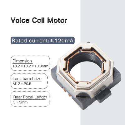 China 22.2× 18.2× 10.3mm M12XP0.5 Voice Coil Motor Actuator VCM for sale