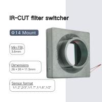 China High-Performance 14 Mount HD Day-Night IR-Cut Filter Switcher for sale