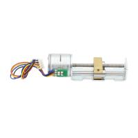 China Micro Stepper Motor 12V DC 600mA 1000gf.cm Linear Actuator with Metal Slider for Precision Instruments & Automation for sale