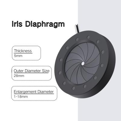 China 1~18mm Adjustable Focus Iris Lens for Photography and Videography for sale