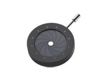 China 12-Blade Manual Iris Diaphragm for Round Uniform Optical Aperture for sale