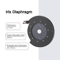 China Precision 4.5~18mm Manual Adjustable Iris Aperture for Optics for sale