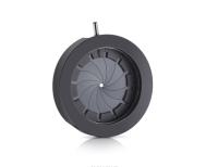 China 1.5-23mm Manual Adjustable Iris Diaphragm with 12-Blade Stainless Steel Design and Compact Φ37mm Structure for Optical Instruments for sale