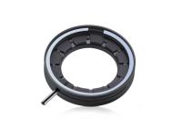 China 1.5-23mm Manual Adjustable Iris Diaphragm with 12-Blade Stainless Steel Design and Compact Φ37mm Structure for Optical Instruments for sale