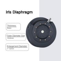 China 1~12mm Manual Focus Adjustable Iris Vari-Focal Aperture Diaphragms for sale